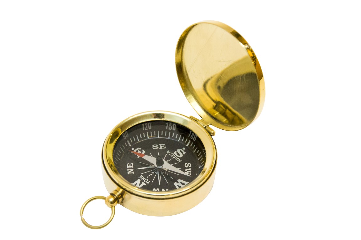 Kompas Brunton w palisandrowej szkatułce (mniejszy) ⋆ nauticos.pl